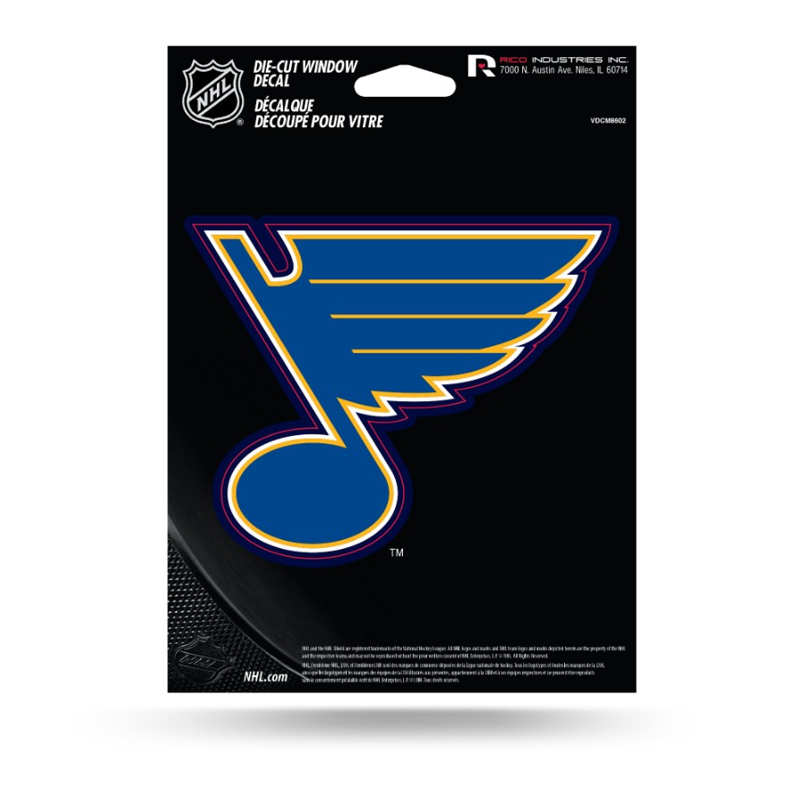 St. Louis Blues Logo - Die Cut Vinyl Sticker at Sticker Shoppe
