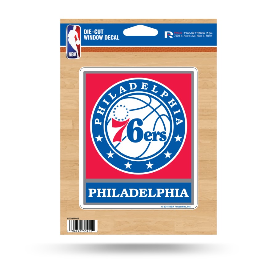 Philadelphia 76ers Logo - Die Cut Vinyl Sticker at Sticker Shoppe