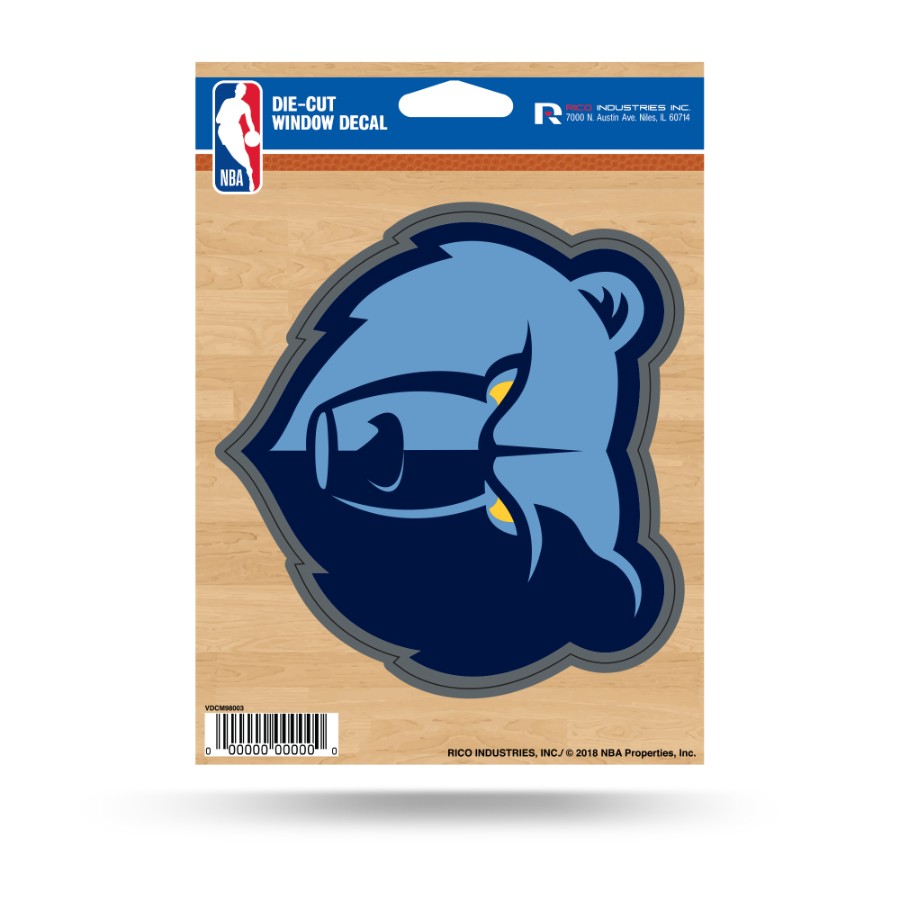 Memphis Grizzlies Logo - Die Cut Vinyl Sticker at Sticker Shoppe