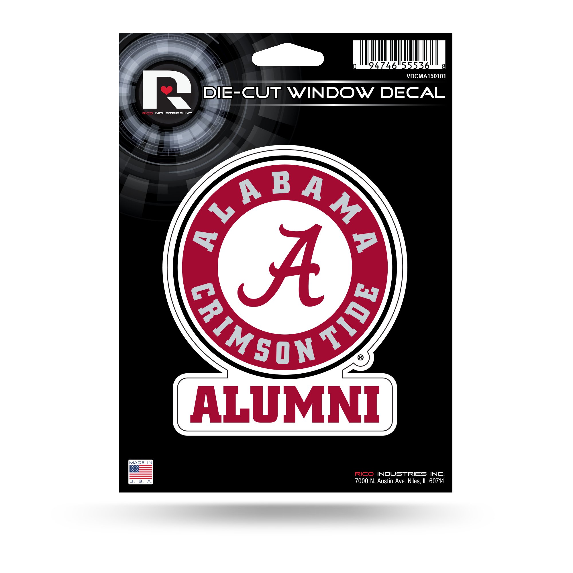 University Of Alabama Crimson Tide Alumni - Die Cut Vinyl Sticker at ...
