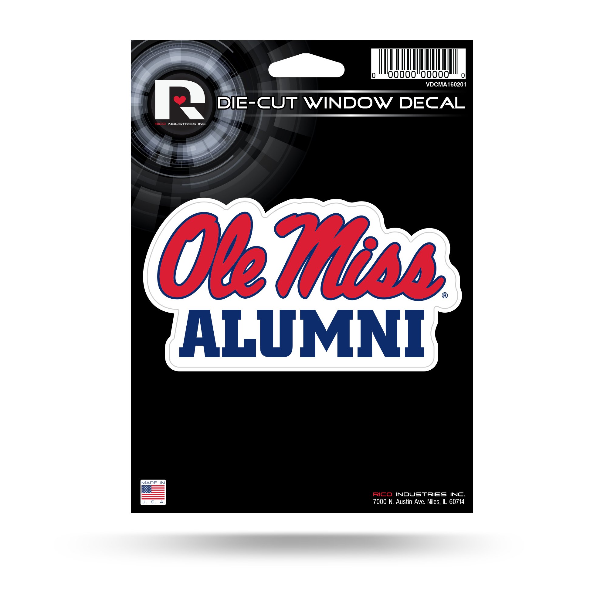 University Of Mississippi Ole Miss Rebels Alumni - Die Cut Vinyl ...