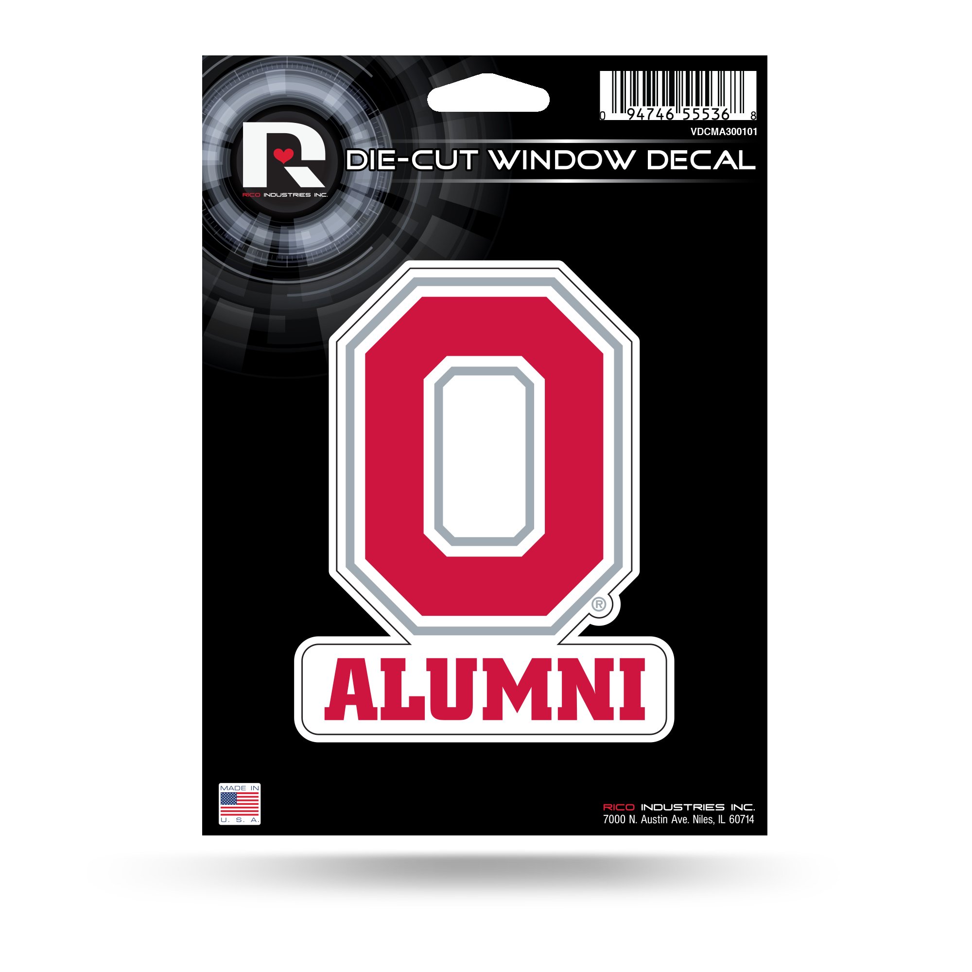 Ohio State University Buckeyes Alumni - Die Cut Vinyl Sticker at ...