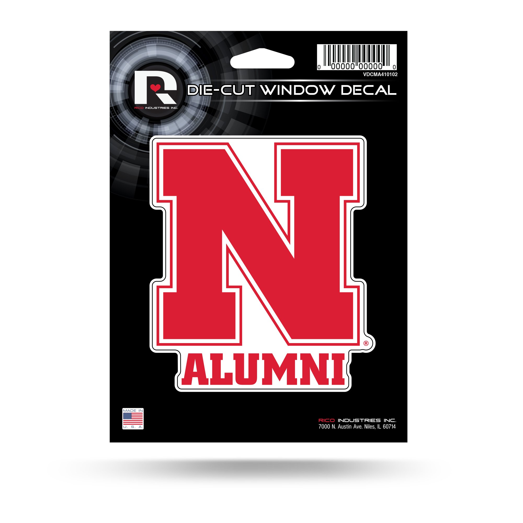 University Of Nebraska Cornhuskers Alumni - Die Cut Vinyl Sticker at ...