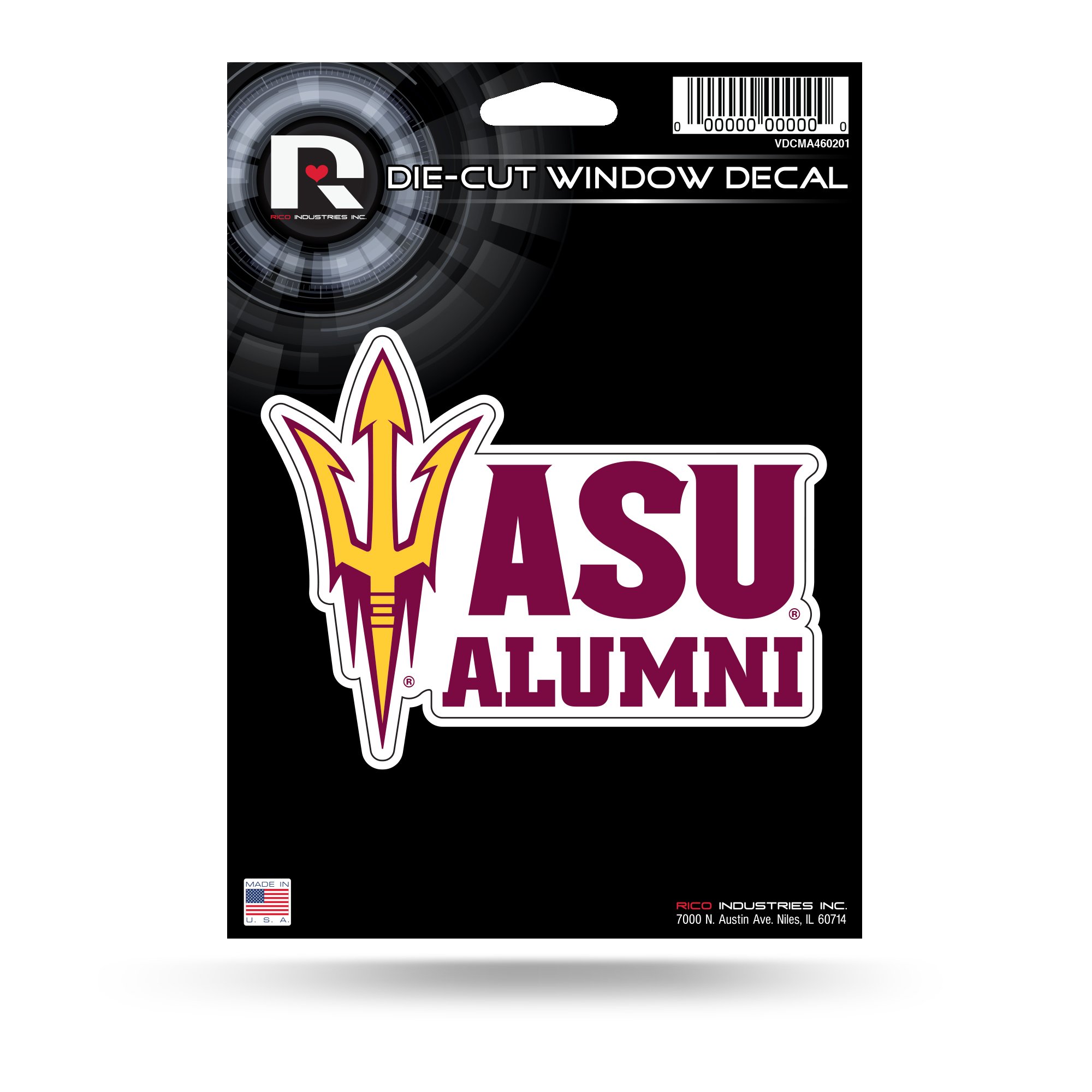 Arizona State University Sun Devils Alumni - Die Cut Vinyl Sticker at ...