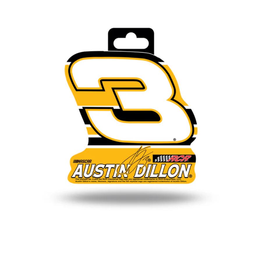 Austin Dillon #3 - Die Cut Vinyl Sticker at Sticker Shoppe