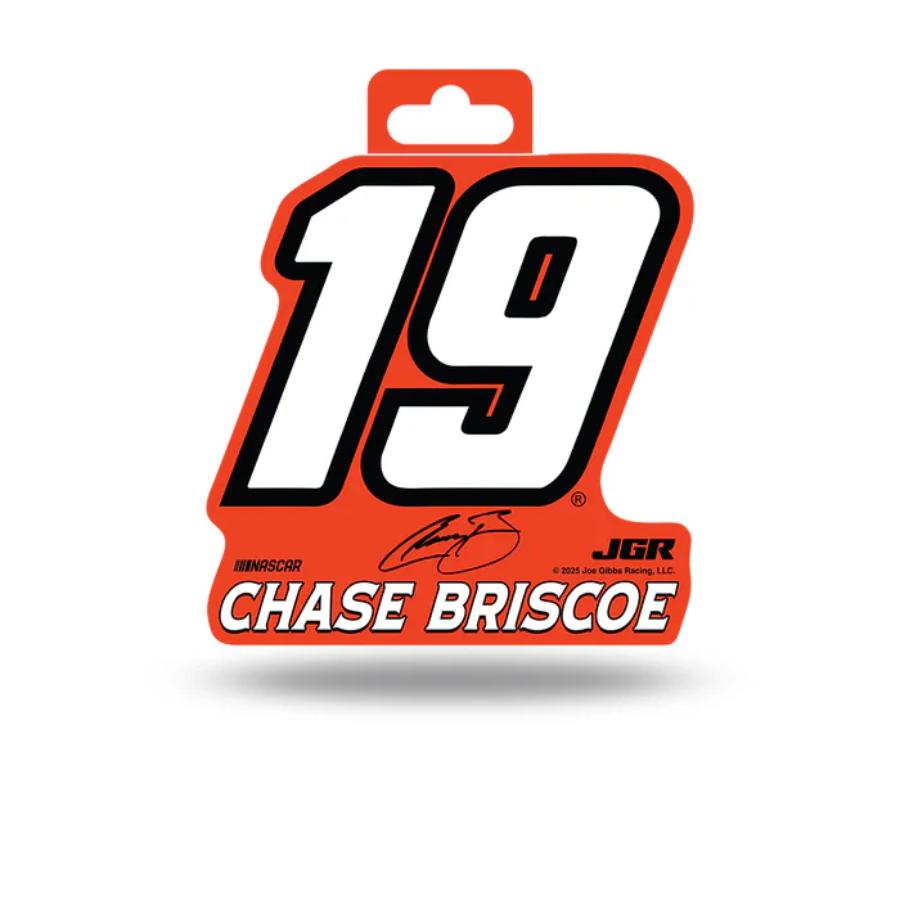 Chase Briscoe #19 - Die Cut Vinyl Sticker at Sticker Shoppe