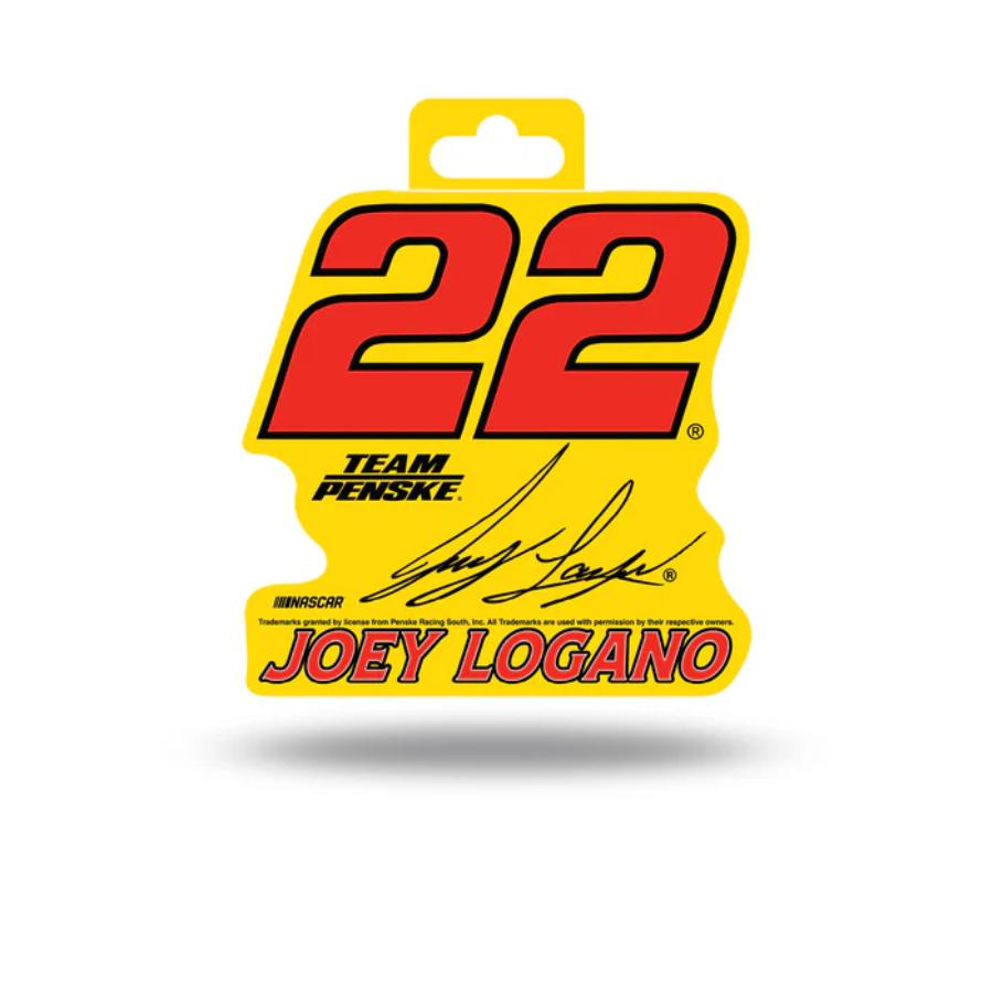 Joey Logano #22 - Die Cut Vinyl Sticker at Sticker Shoppe
