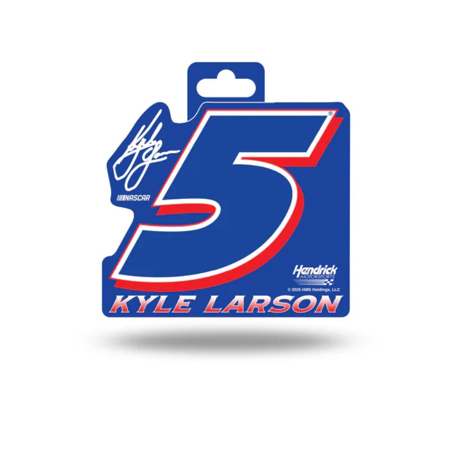 Kyle Larson #5 - Die Cut Vinyl Sticker at Sticker Shoppe