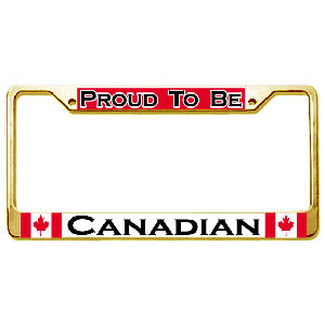 Canadian - License Plate Frame at Sticker Shoppe