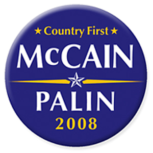 Country First - Button at Sticker Shoppe