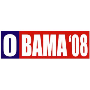 Obama O - Bumper Sticker at Sticker Shoppe