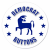 Democrat Buttons Stickers, Decals & Bumper Stickers