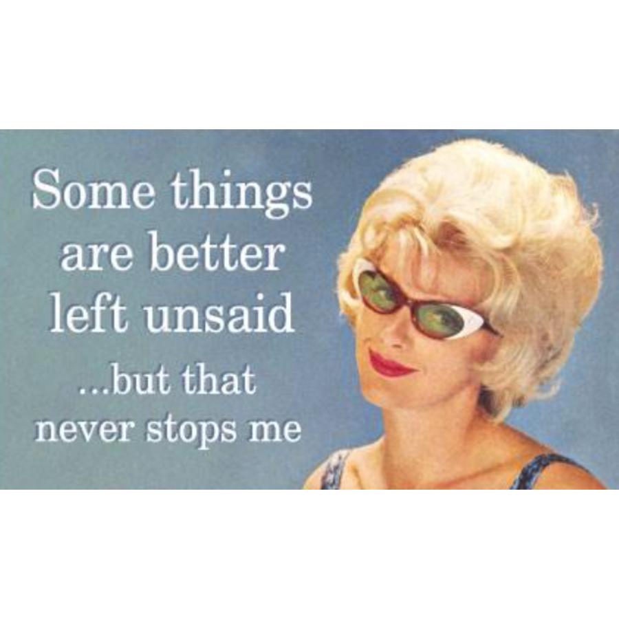 Some Things Are Left Better Unsaid But That Never Stops Me - Vinyl ...