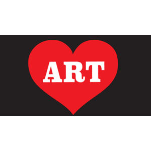 I Love Art - Sticker at Sticker Shoppe