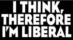 Liberal Stickers, Decals & Bumper Stickers
