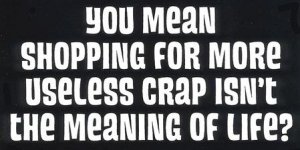 Useless Crap - Sticker at Sticker Shoppe
