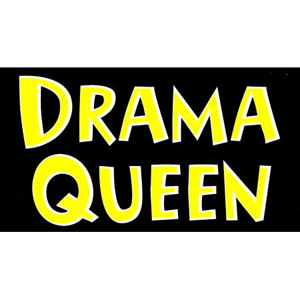 Drama Queen - Sticker at Sticker Shoppe