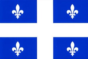 Quebec Canada Flag - Sticker at Sticker Shoppe