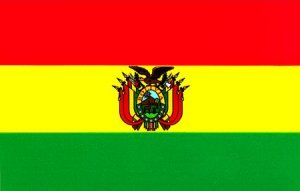 Bolivia Flag - Sticker at Sticker Shoppe
