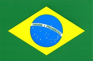 Brazil Flag - Sticker at Sticker Shoppe