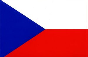 Czech Republic Flag - Sticker at Sticker Shoppe