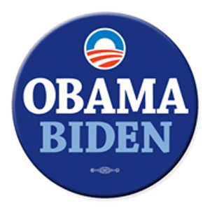 Obama Biden - Button at Sticker Shoppe