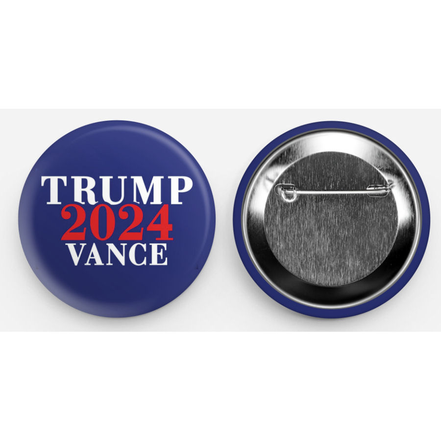 Trump Vance 2024 - Round 2.25 Inch Button at Sticker Shoppe